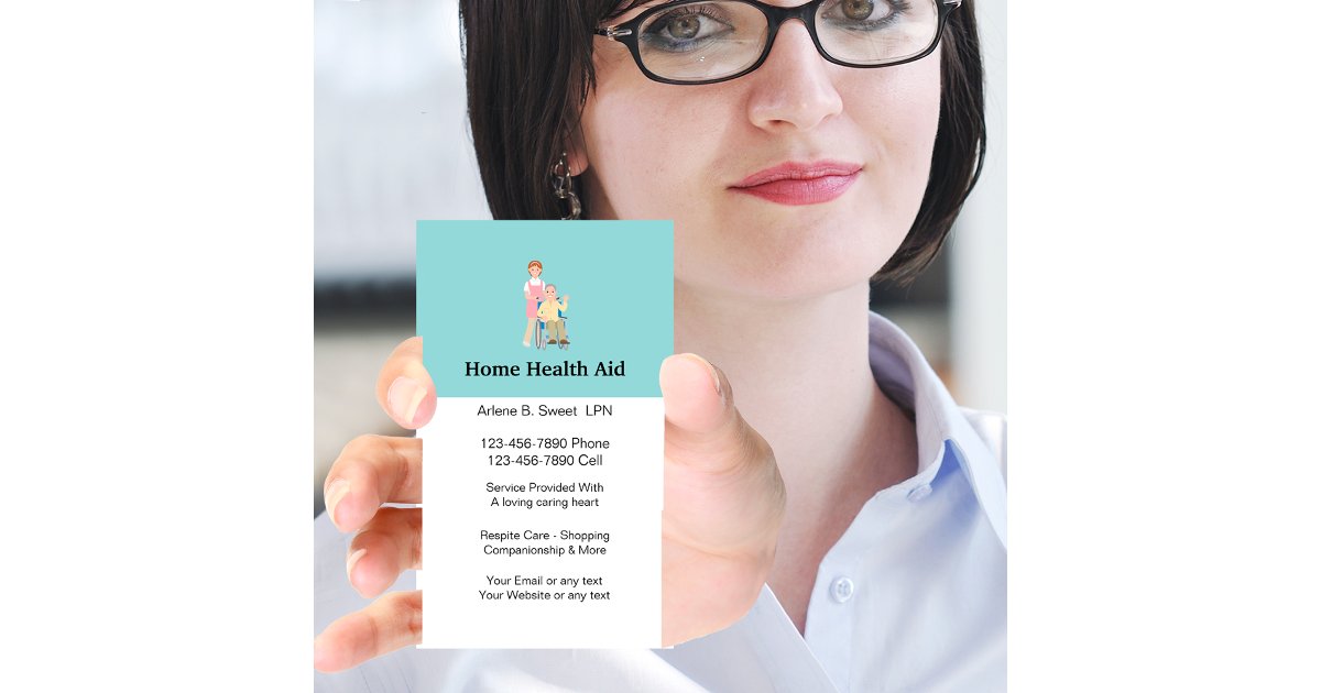 Accueil Cartes de visite de l'aide sanitaire | Zazzle.fr