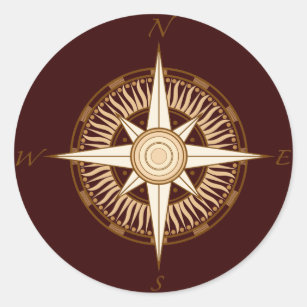 Autocollants & Stickers Boussole | Zazzle.fr