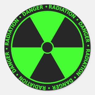 Autocollants & Stickers Radioactif | Zazzle.fr