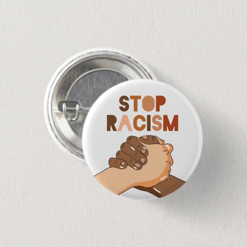 Badges Anti Raciste personnalisés | Zazzle.fr