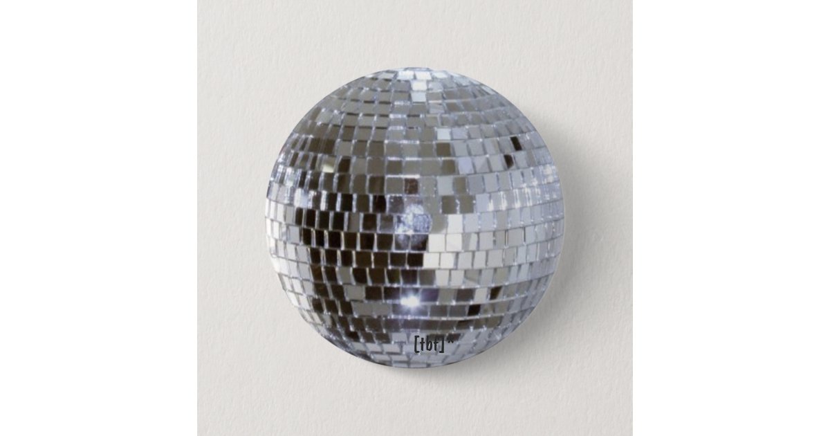 Badge Rond 5 Cm Boule de disco | Zazzle.fr