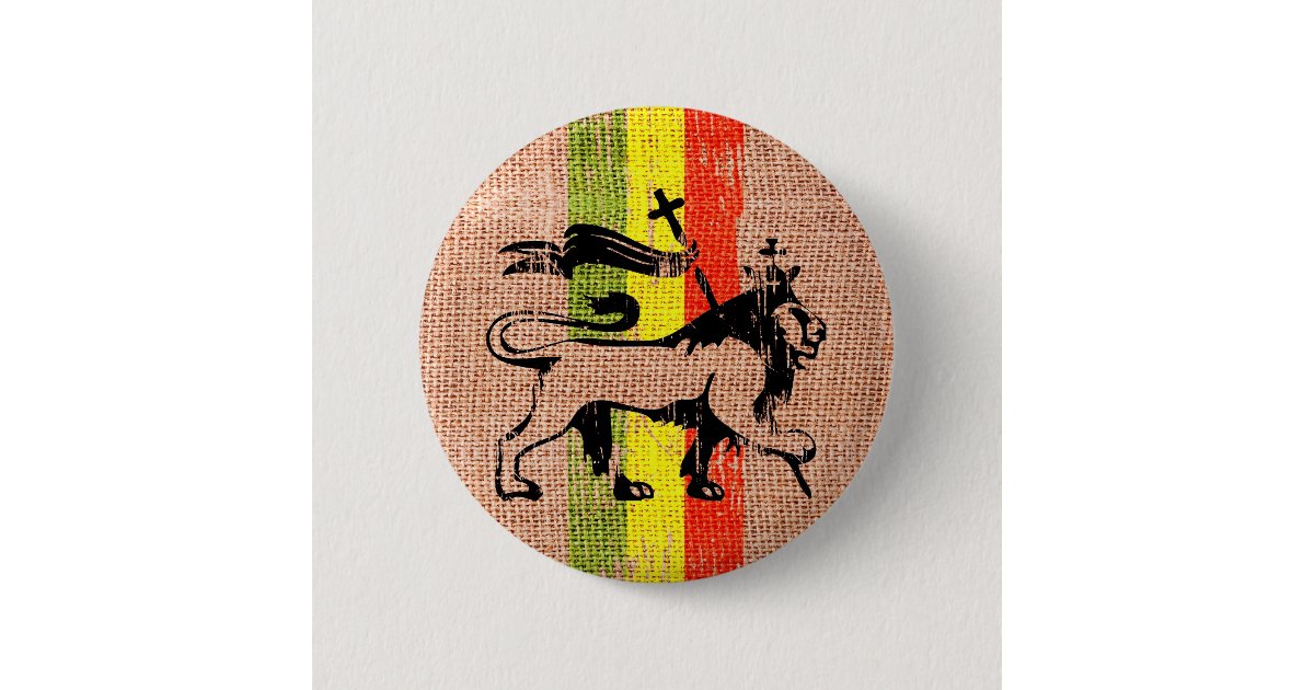 Badge Rond 5 Cm Roi de lion de reggae | Zazzle.fr