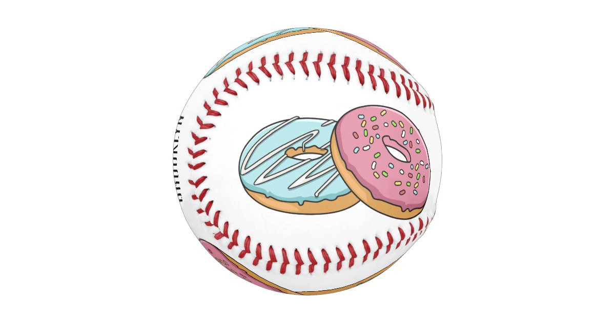Balle De Baseball Illustration de Donut | Zazzle.fr