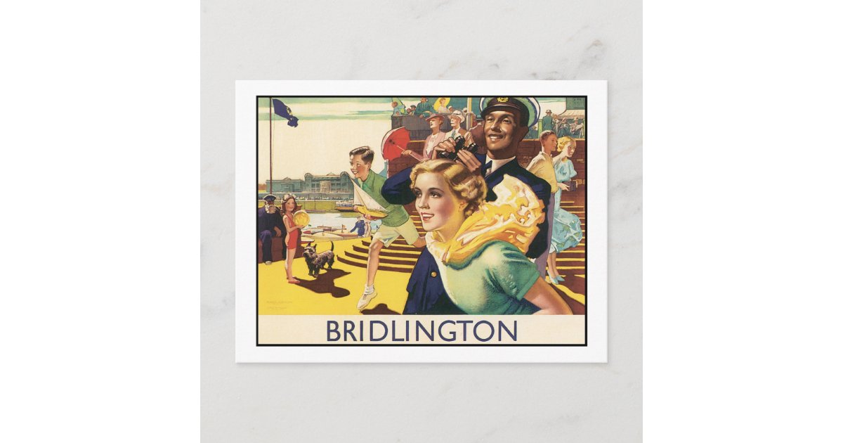 Carte Postale Bridlington | Zazzle.fr