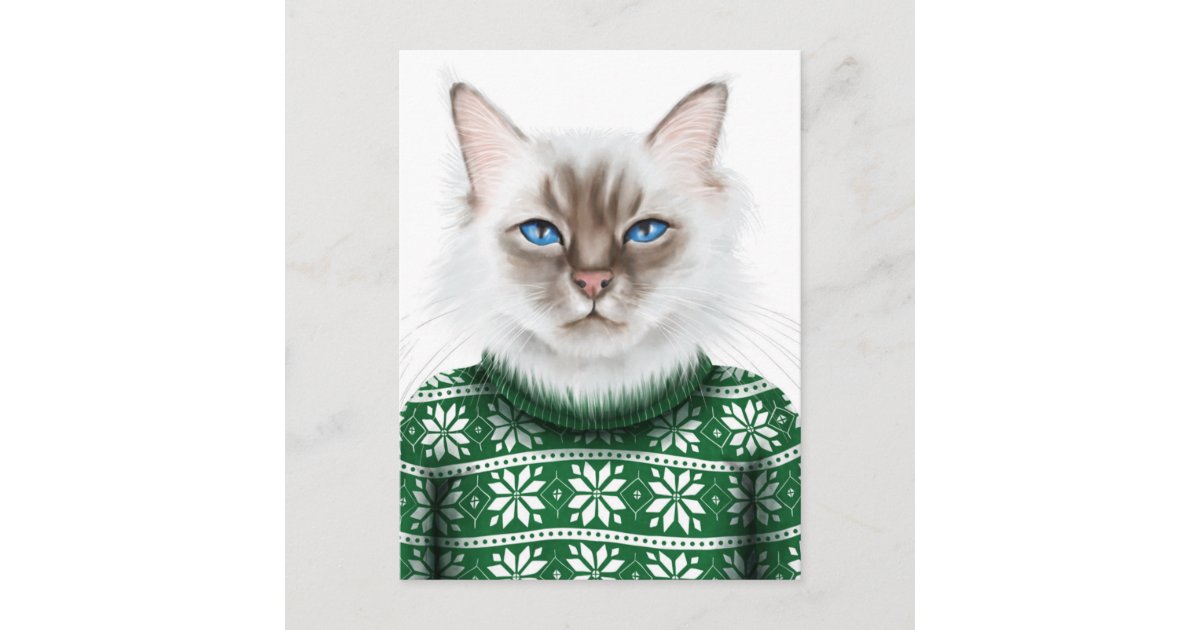Carte Postale Chat Kitty | Zazzle.fr