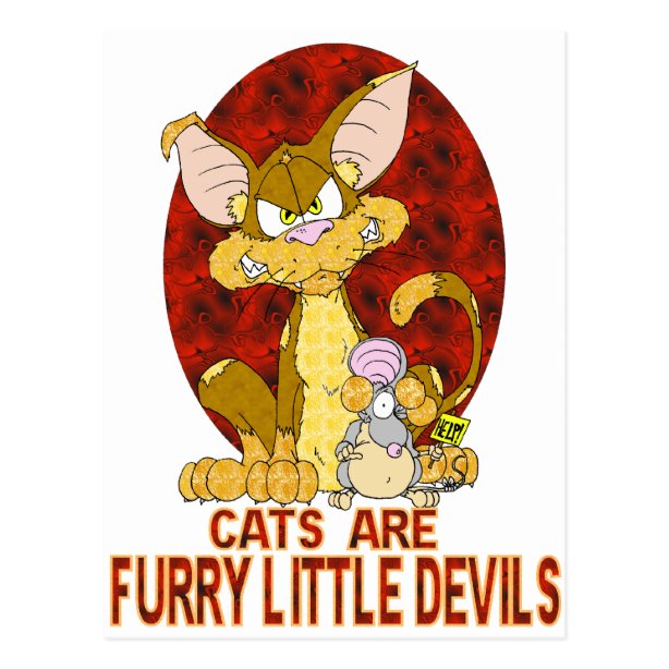 Cartes postales Humour Diable originales | Zazzle.fr