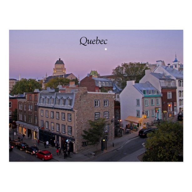 Cartes postales Quebec City originales | Zazzle.fr