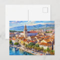 Carte Postale Ville de Split Croatie | Zazzle.fr