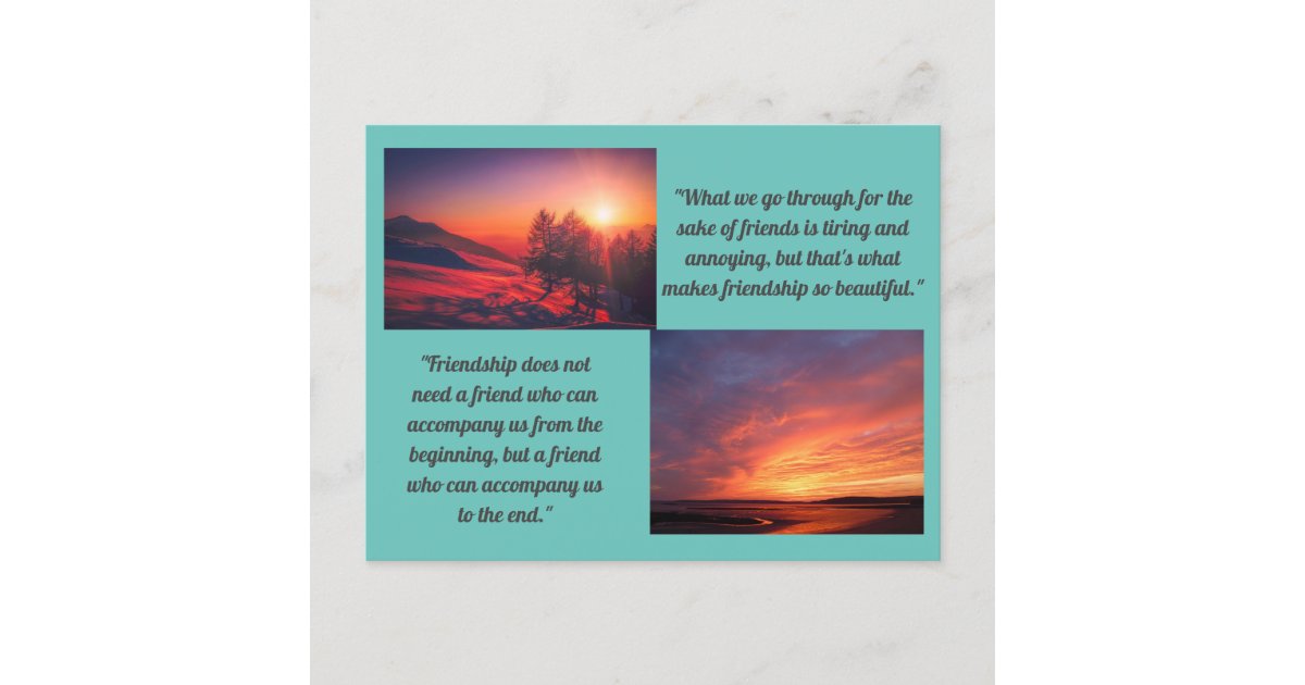 Cartes postales pour amis bien-aimés | Zazzle.fr