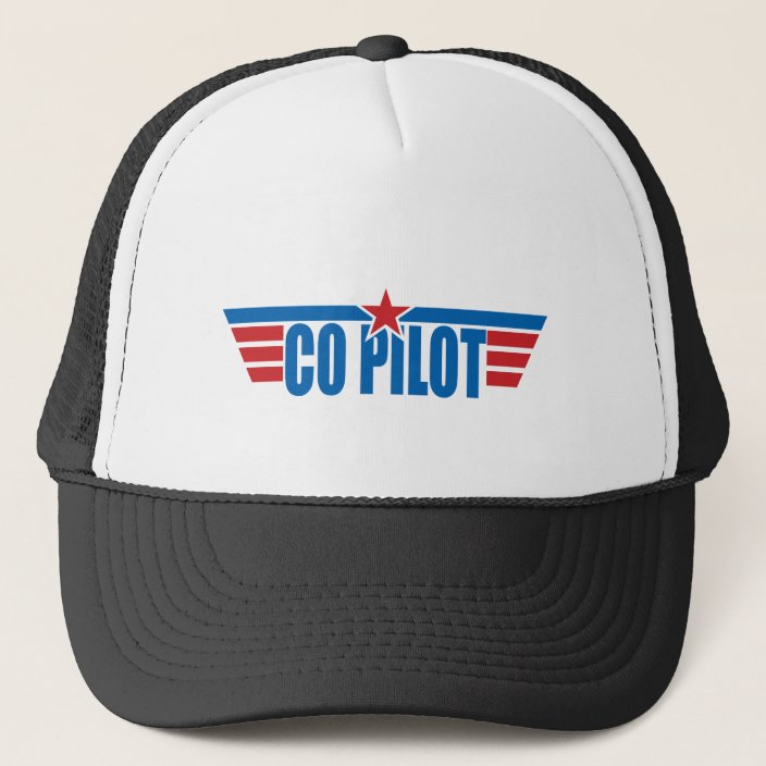 Casquette Le co-pilote s'envole l'insigne - aviation | Zazzle.fr