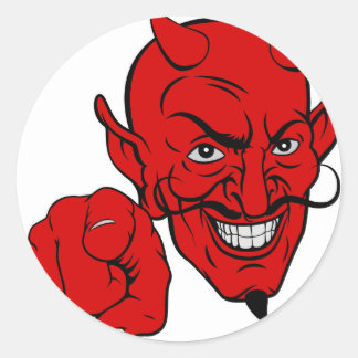 Autocollants & Stickers Diable Rouge personnalisés | Zazzle.fr