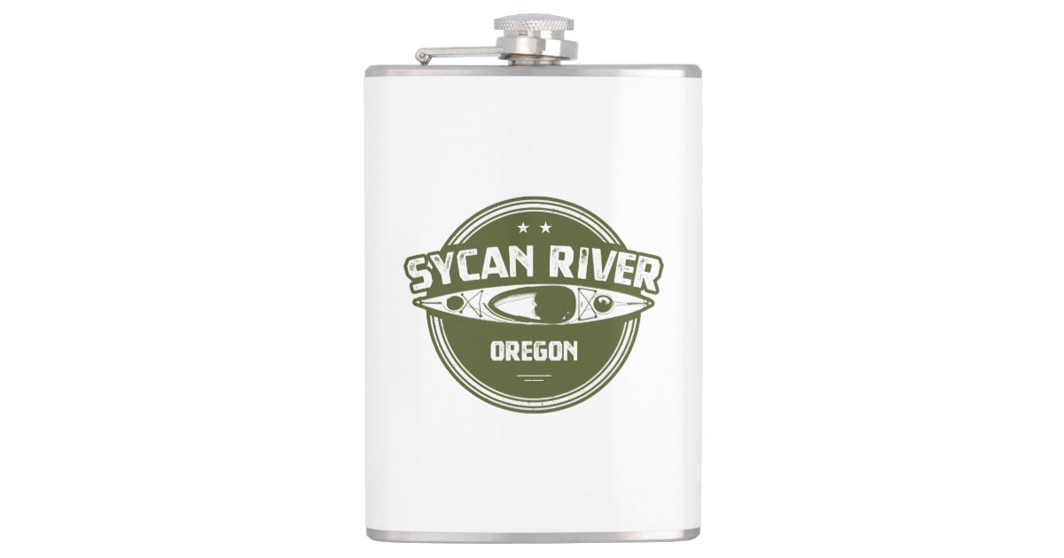 Flasques Sycan River Oregon Kayak | Zazzle.fr