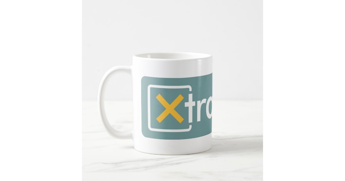 Grande tasse de logo de XtraMath | Zazzle.fr