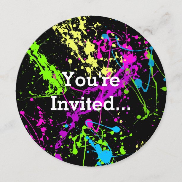 Invitations & Faire-part Fluorescent | Zazzle.fr
