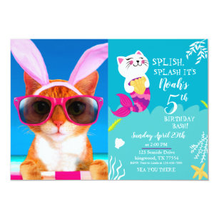 Invitations & Faire-part Chaton | Zazzle.fr