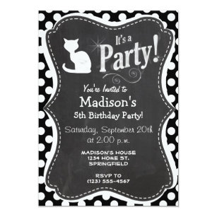 Invitations & Faire-part Chaton | Zazzle.fr
