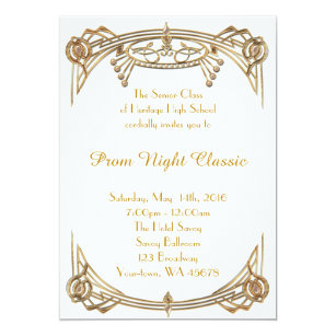 Invitations & Faire-part Bal De Promo | Zazzle.fr