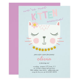 Invitations & Faire-part Chaton personnalisés | Zazzle.fr