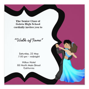 Invitations & Faire-part Bal De Promo | Zazzle.fr
