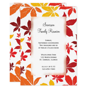 Invitations & Faire-part Réunion De Famille | Zazzle.fr