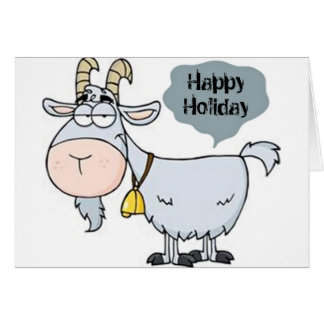 Cartes de vœux Humour Chèvre | Zazzle.fr