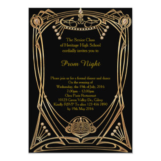 Invitations Bal De Promo, Faire-part Bal De Promo, Cartons d'invitation ...