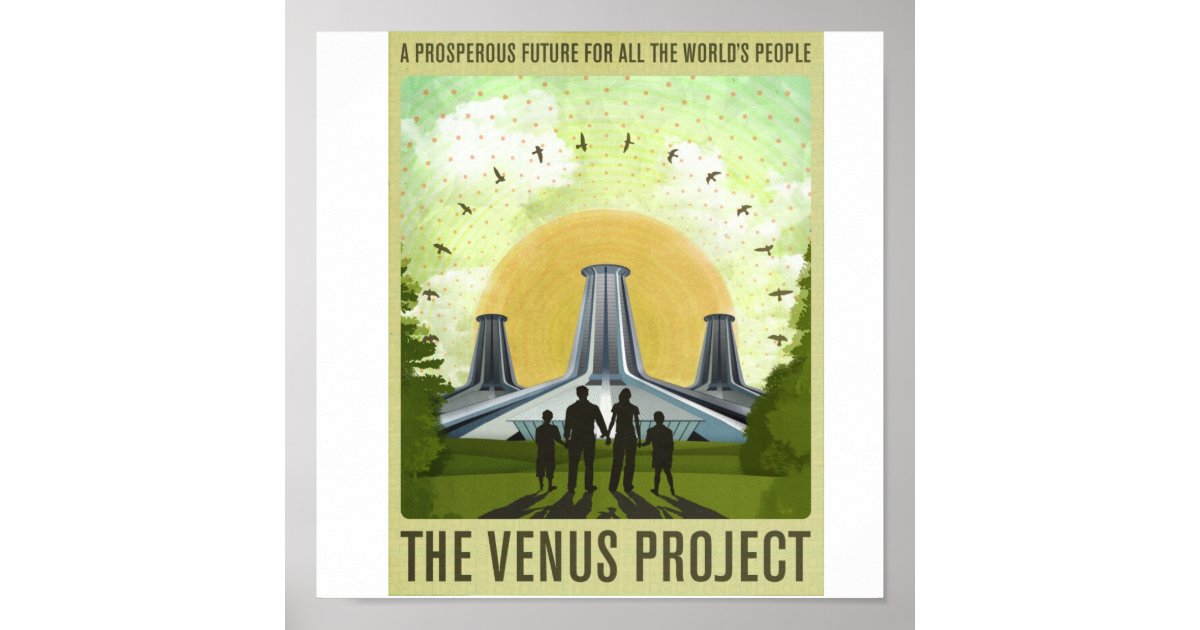 LE PROJET VENUS - POSTER | Zazzle.fr