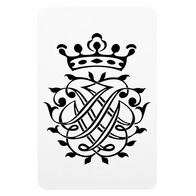 Magnet Flexible Johann Sebastian Bach Crest Monogramme Insignia | Zazzle.fr