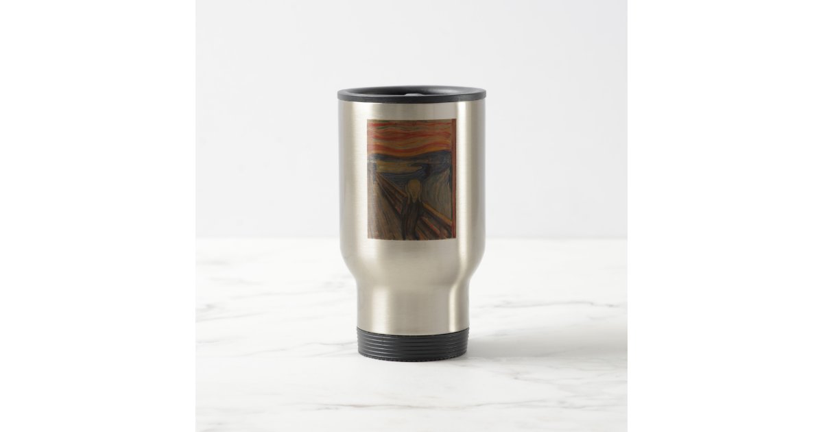 Mug De Voyage Le cri de la nature par Edvard Munch 1893 | Zazzle.fr