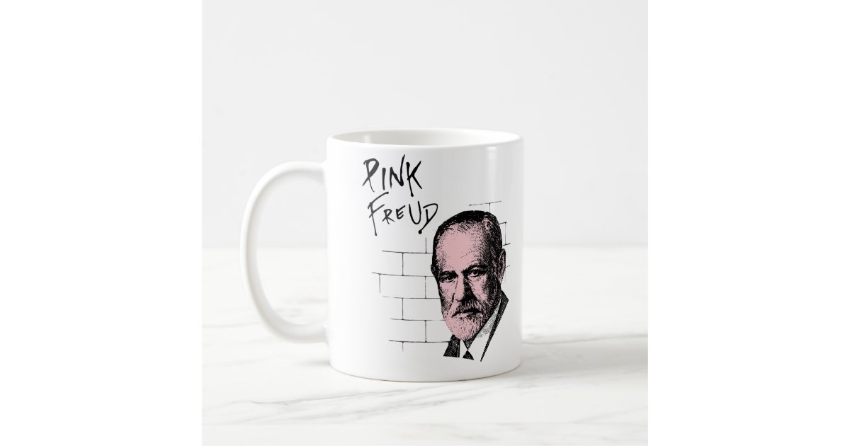 Mug Freud rose Sigmund Freud | Zazzle.fr