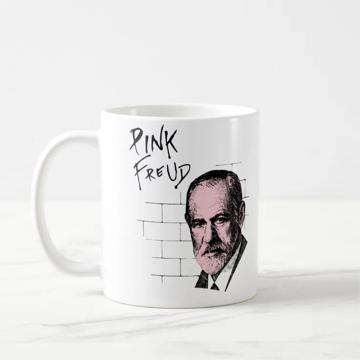 Mug Freud rose Sigmund Freud | Zazzle.fr