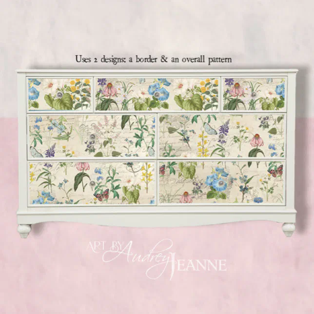 Papier Mousseline Découpage de l'éphémère papillon Fleur sauvage bot ...