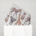 Papier Mousseline Safari Baby Animals Motif | Zazzle.fr