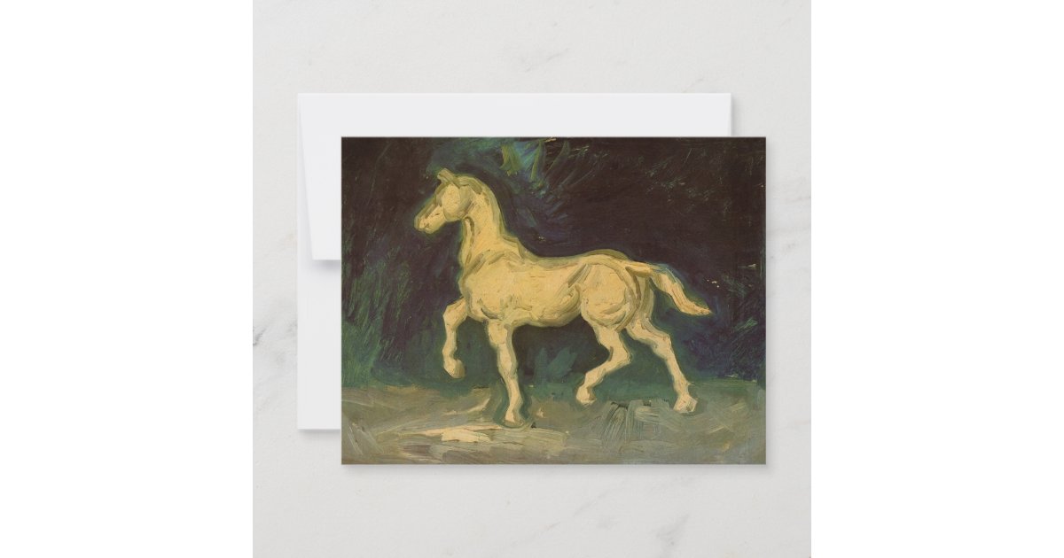 Plâtre Statuette d'un cheval par Vincent van Gogh | Zazzle.fr