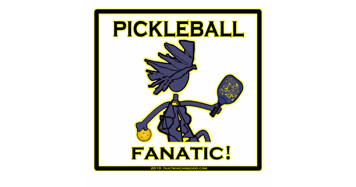 Porte-clé Photo Sculpture Pickleball Fanatic | Zazzle.fr