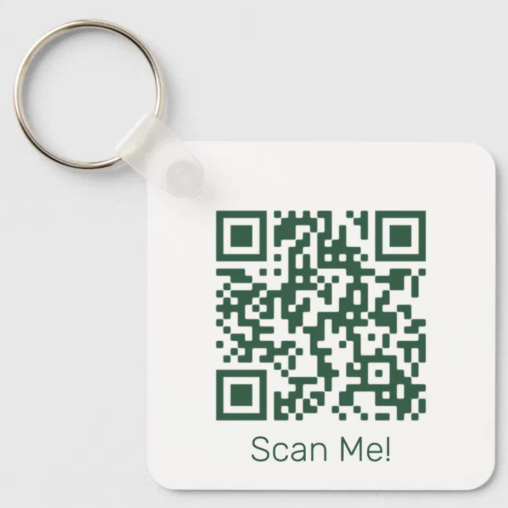 Porte-clés Code QR - Téléchargez votre propre code QR | Zazzle.fr