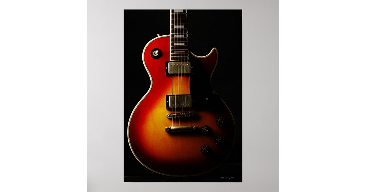 Poster Instruments de guitare | Zazzle.fr