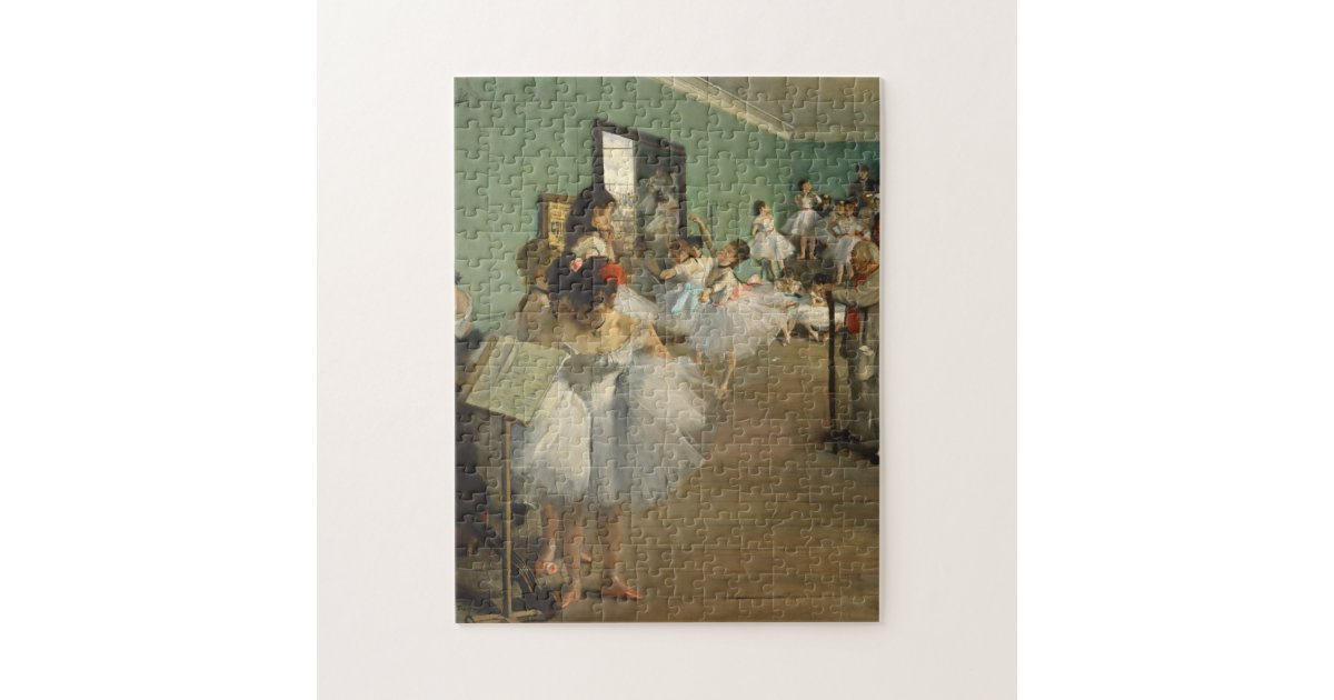 Puzzle Edgar Degas-The dance class 1874 | Zazzle.fr
