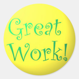Autocollants & Stickers Le Bon Travail | Zazzle.fr