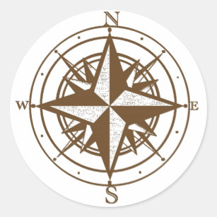 Autocollants & Stickers Boussole | Zazzle.fr