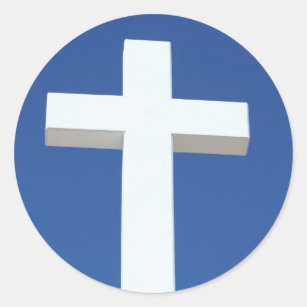 Autocollants & Stickers Croix Blanche | Zazzle.fr
