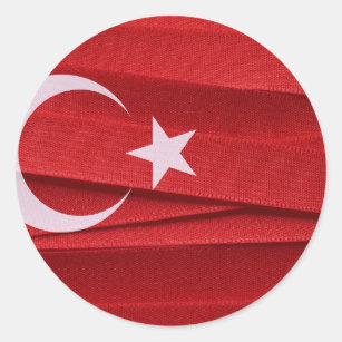 Autocollants & Stickers Drapeau Turc | Zazzle.fr