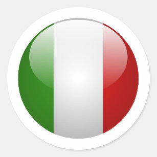Autocollants & Stickers Drapeau Italien | Zazzle.fr