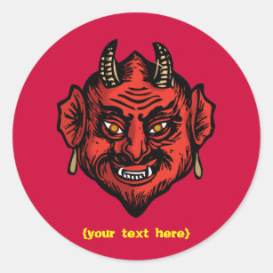 Autocollants & Stickers Diable Rouge | Zazzle.fr