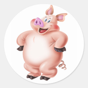 Autocollants & Stickers Cochon | Zazzle.fr