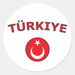 Autocollants & Stickers Drapeau Turc | Zazzle.fr