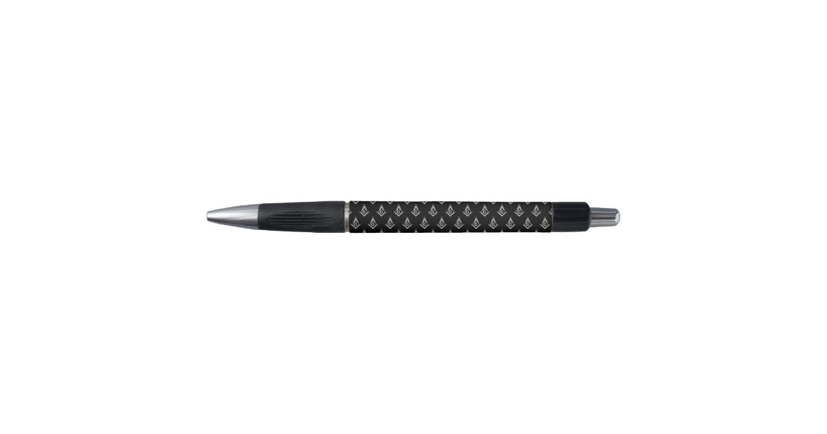 Stylo Motif maçonnique (noir) | Zazzle.fr