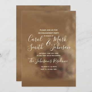 Invitations & Faire-part Noces D Or personnalisés | Zazzle.fr