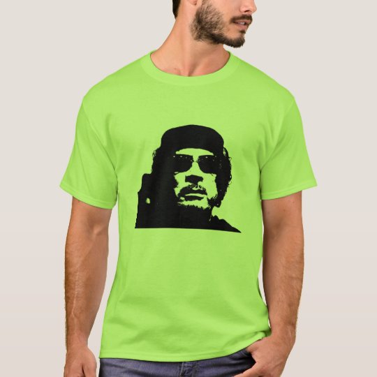 T-shirt Gaddafi | Zazzle.fr