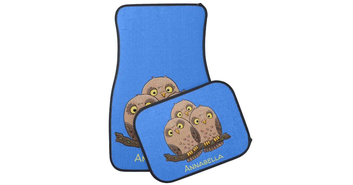 Tapis De Sol Caricature en trio de chouette | Zazzle.fr Tapis De Sol Caricature en trio de chouette | Zazzle.fr